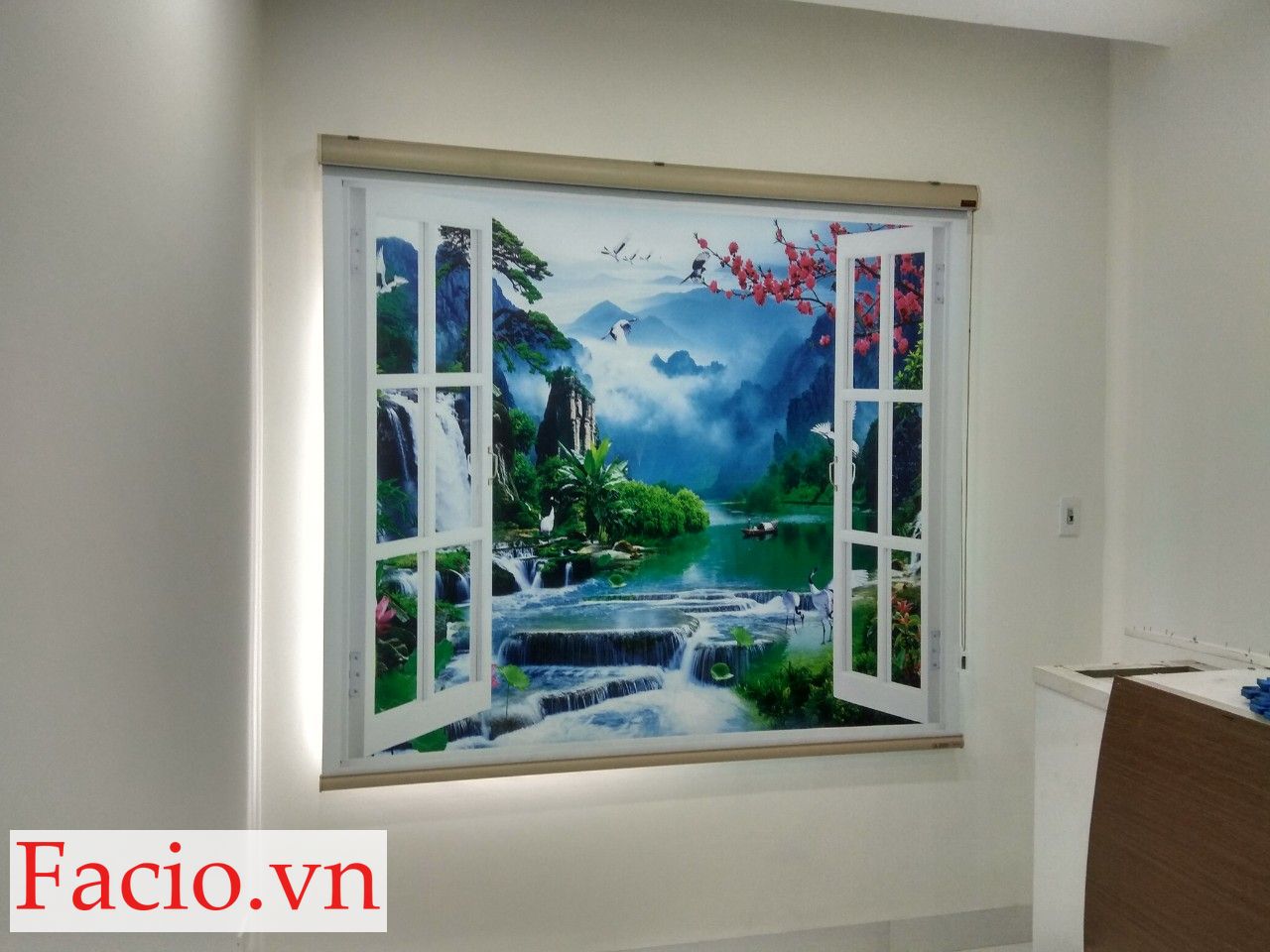 Rèm cuốn tranh 3d - Giá bao nhiêu tiền 1m2, Mẫu rèm nào đẹp?